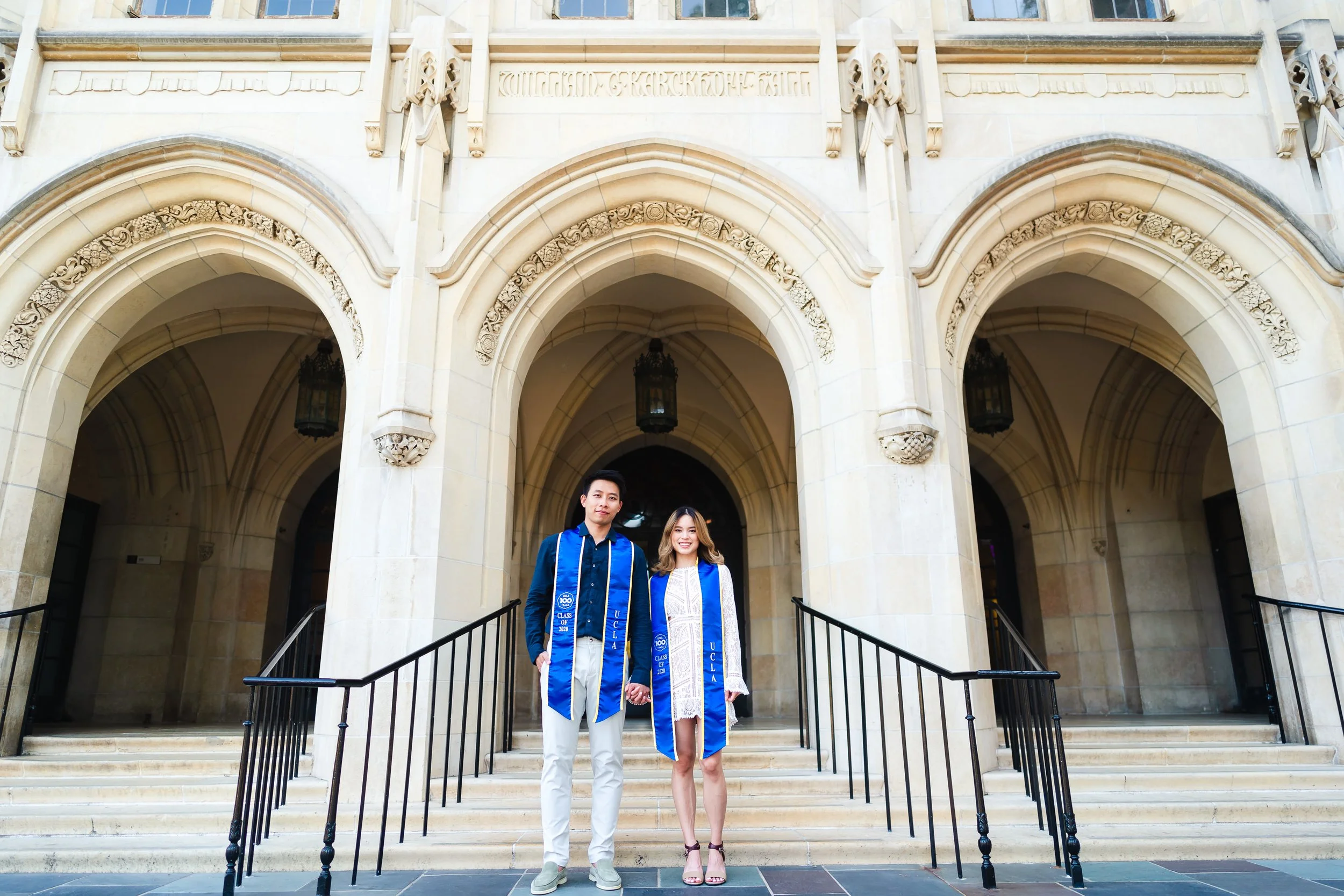 Furn and Masy // UCLA Couples' Graduation Portraits // Los Angeles, CA ...