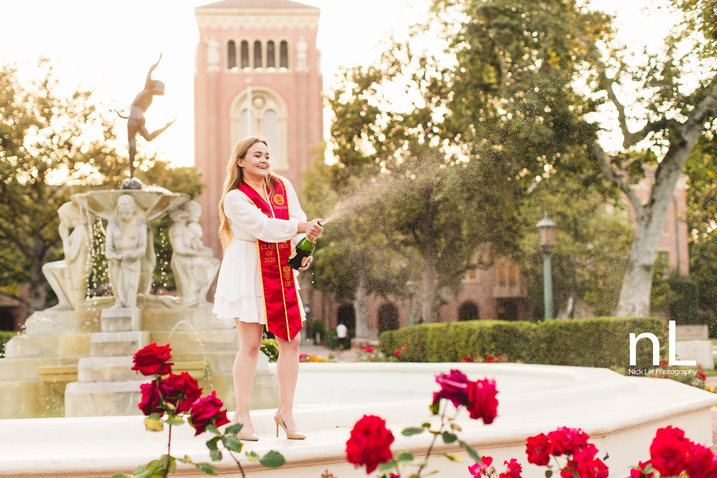 Emma // USC Graduation Portraits at Sunset // Los Angeles, CA — Nick ...