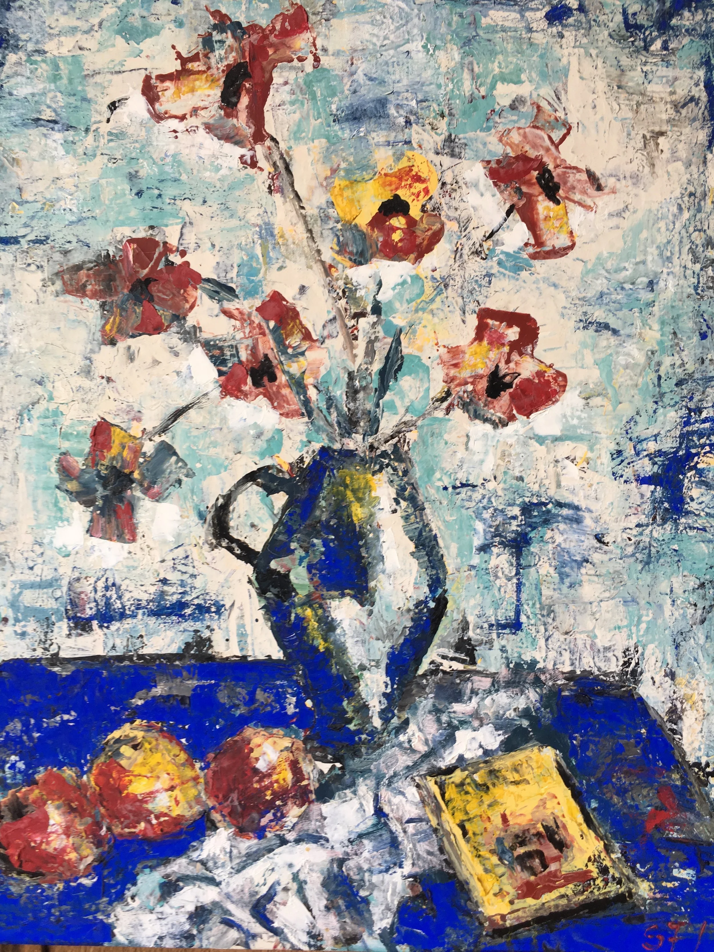 Impressionist Still life Painting — Kubisak Modern Design