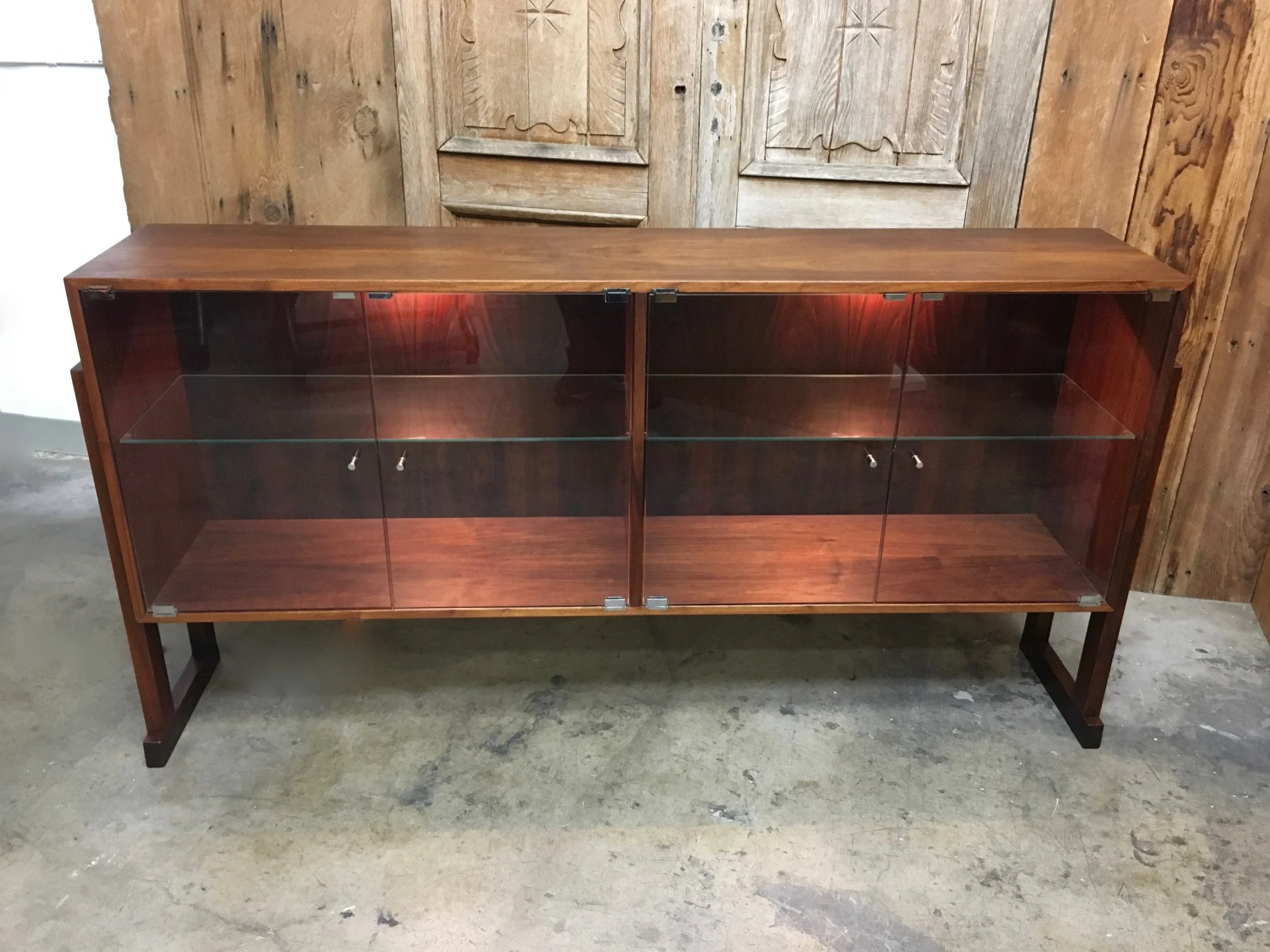 Mid-Century Modern Display Cabinet — Kubisak Modern Design