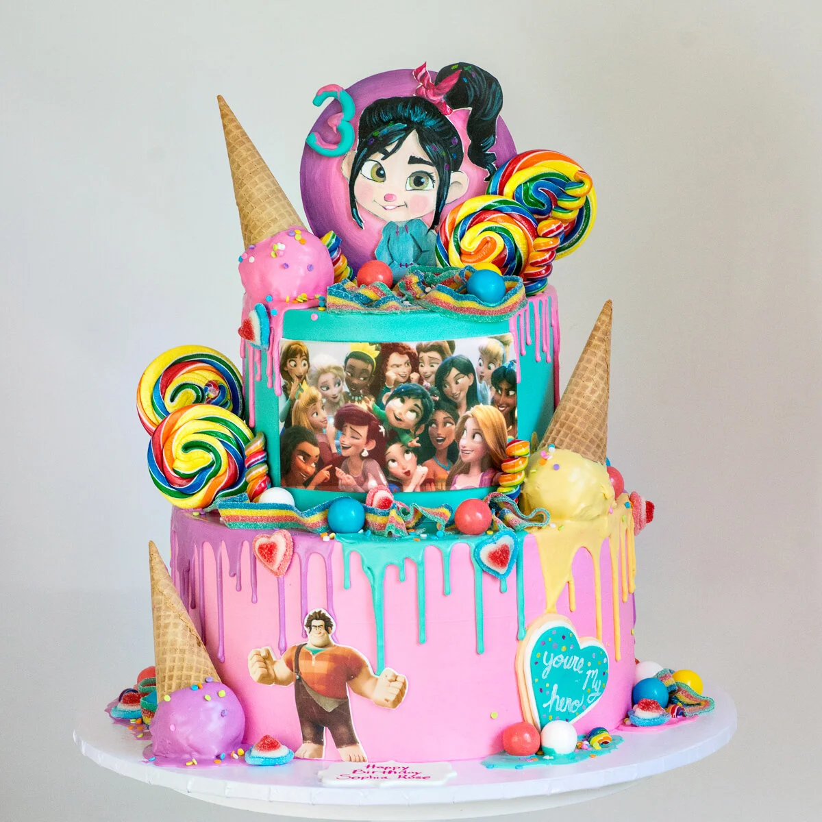 Kids Birthday Cakes — Blue Lace Cakes