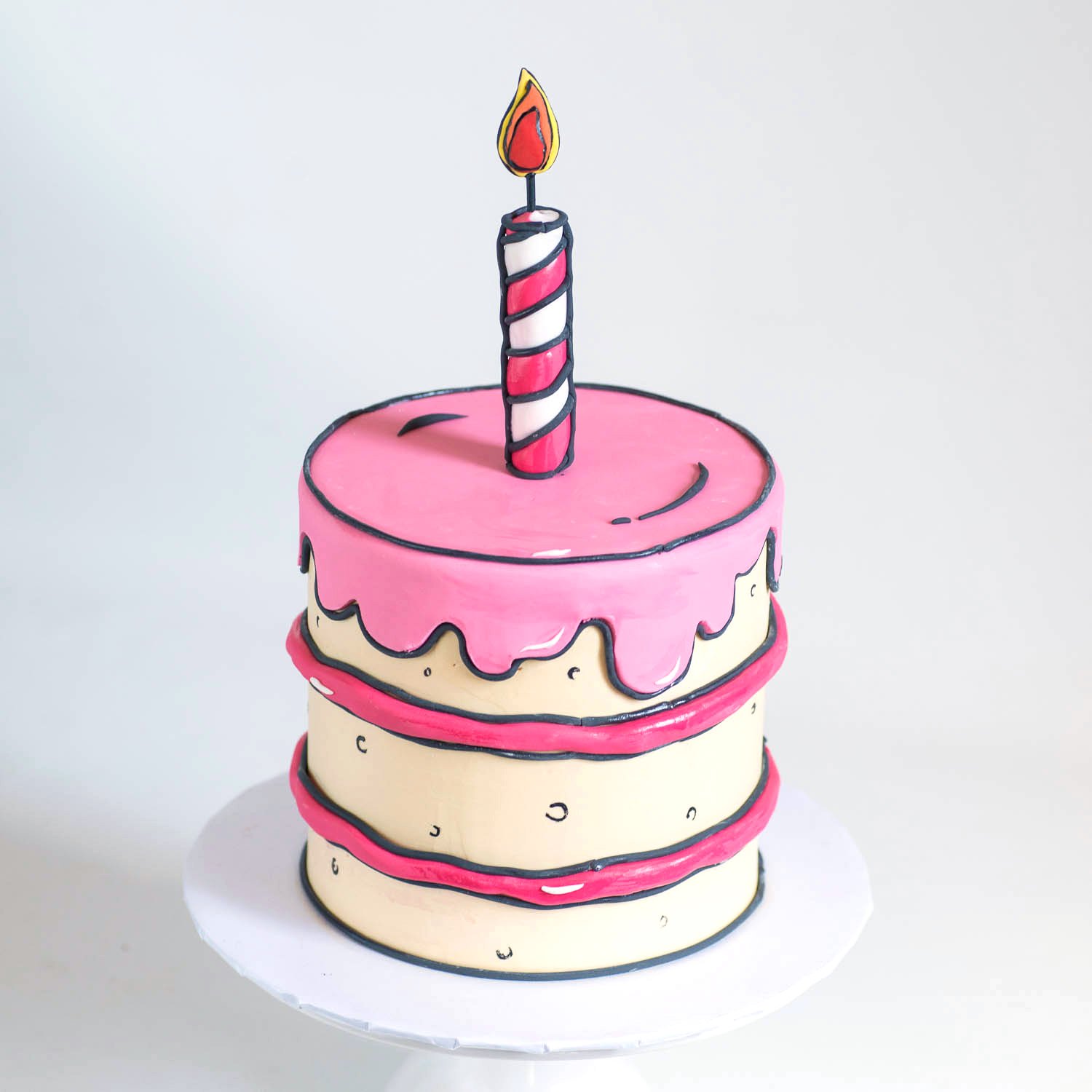 Animated Birthday Cakes With Candles