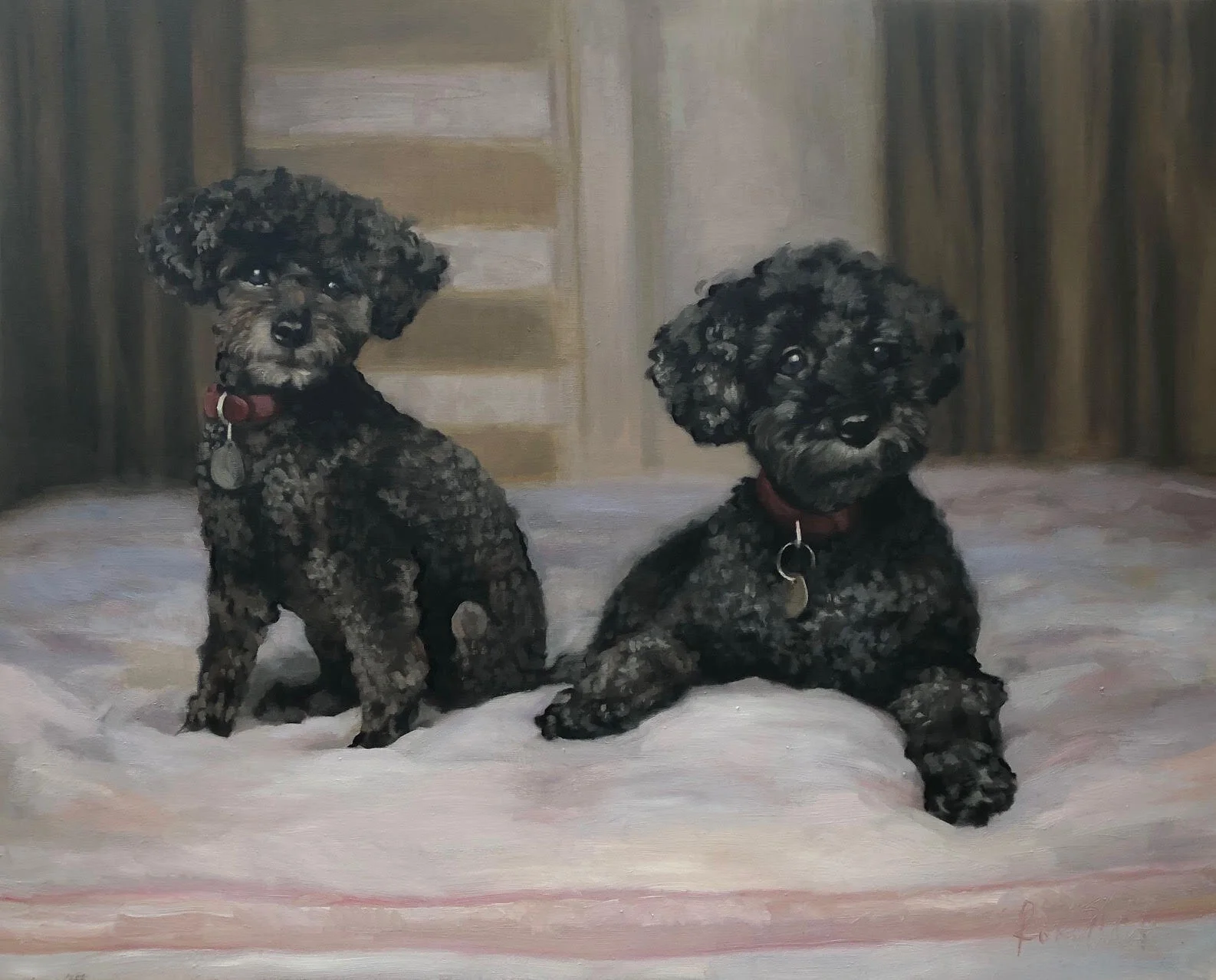 Portraits, painted — Romy Elliott