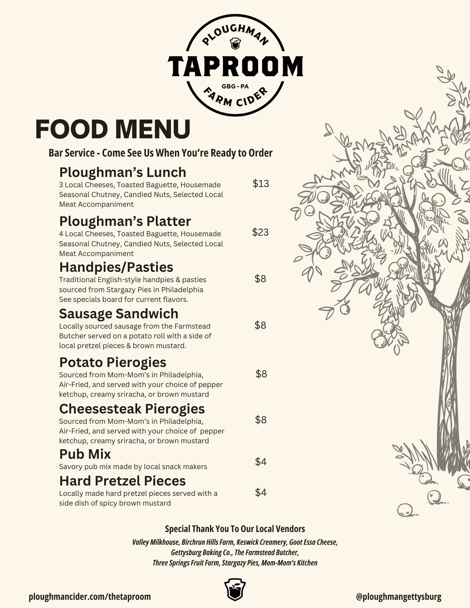 The Taproom — Ploughman Cider