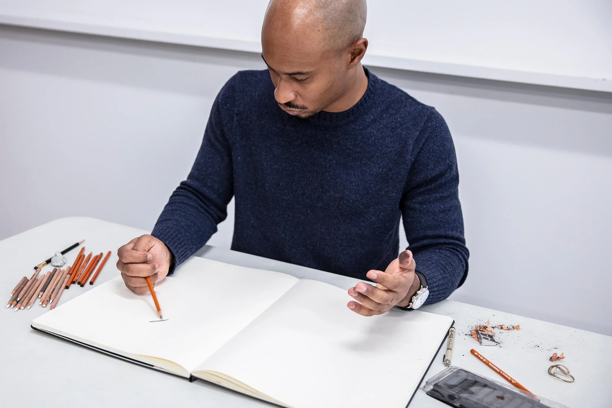 Joshua Rainer in the Studio — M Contemporary Art | Gallery ...