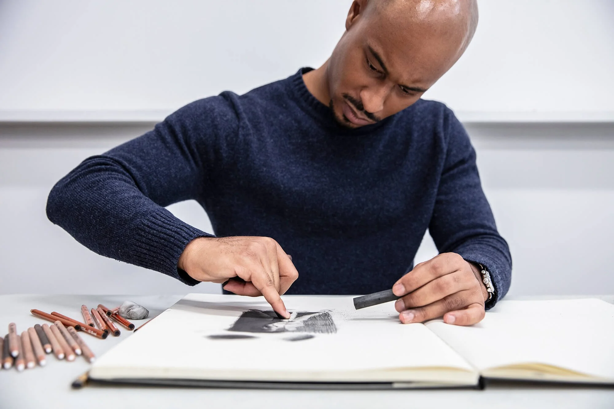 Joshua Rainer in the Studio — M Contemporary Art | Gallery ...