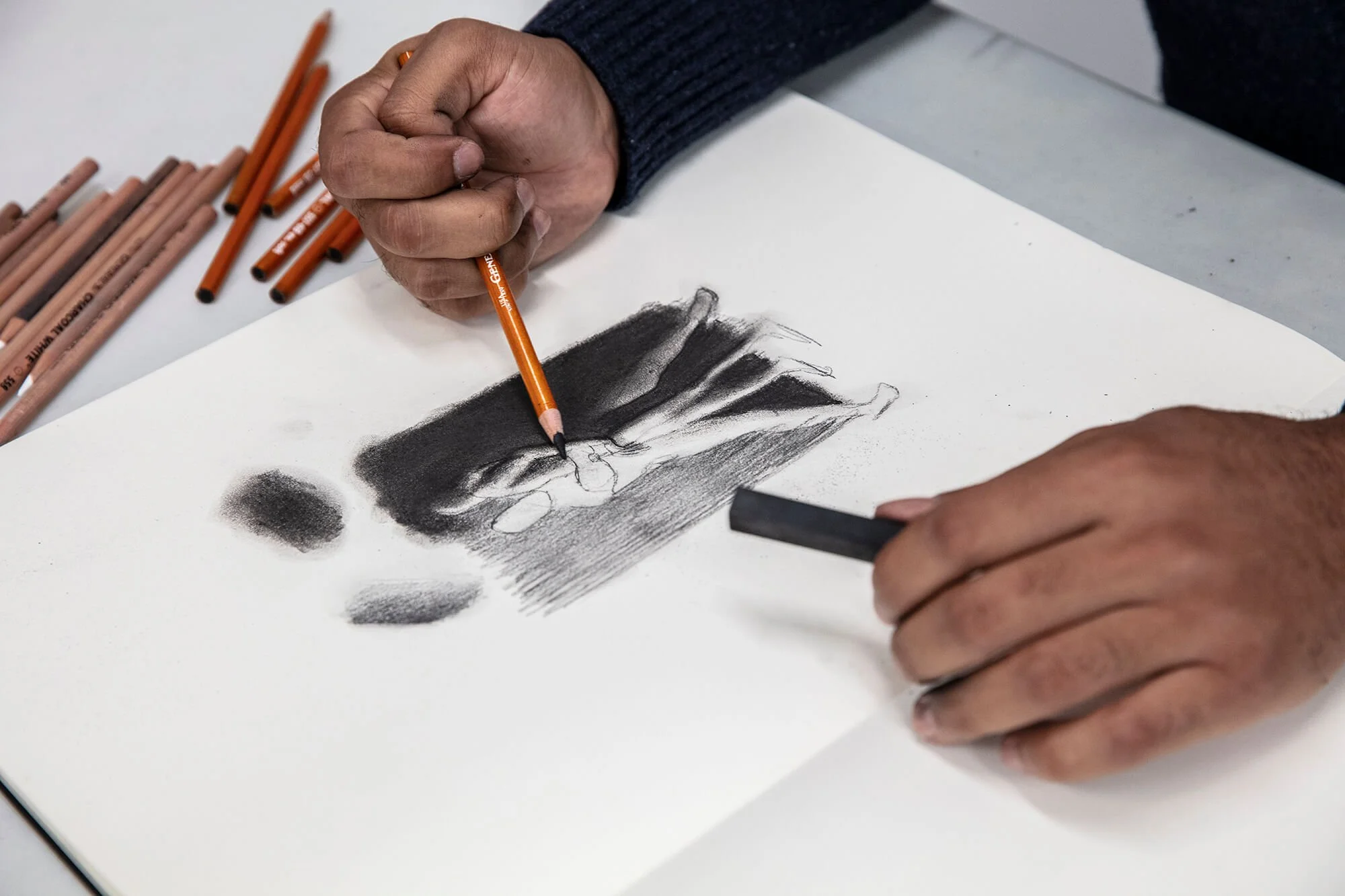 Joshua Rainer in the Studio — M Contemporary Art | Gallery ...