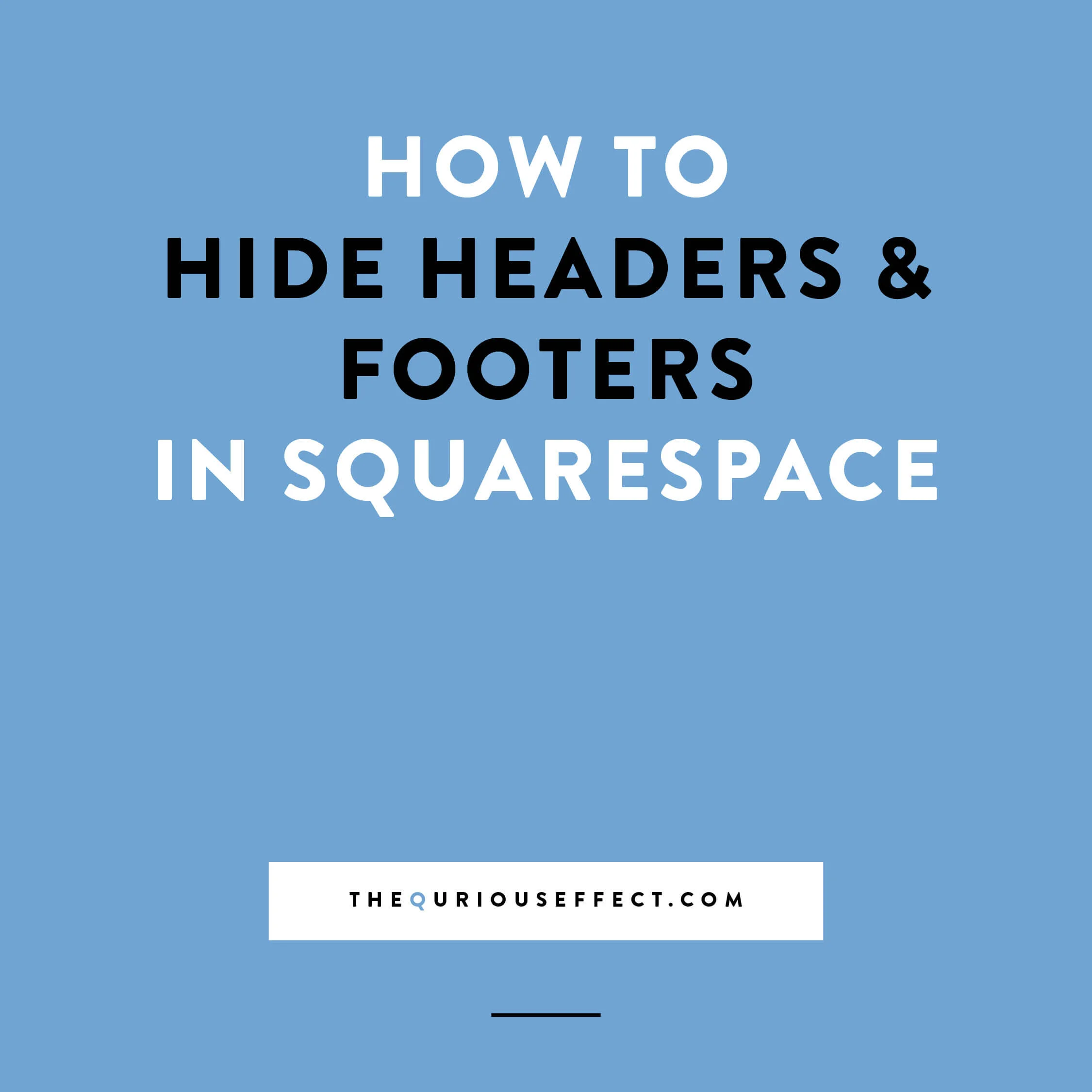 Squarespace & Design Tips & Resources | The Qurious Effect | Santa ...