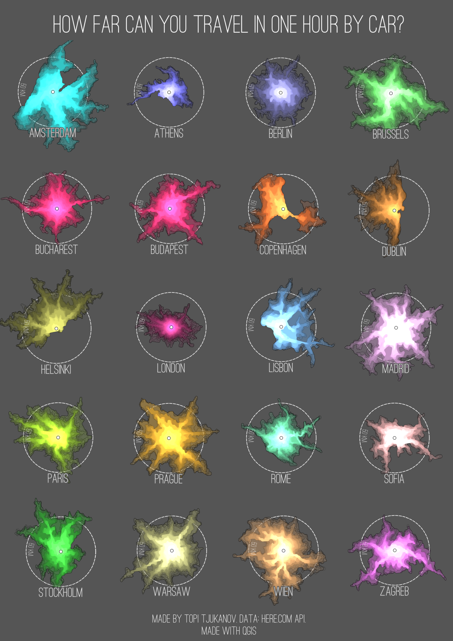 Episode 20: How to Use Isochrone Maps for Art or Advanced Analysis ...