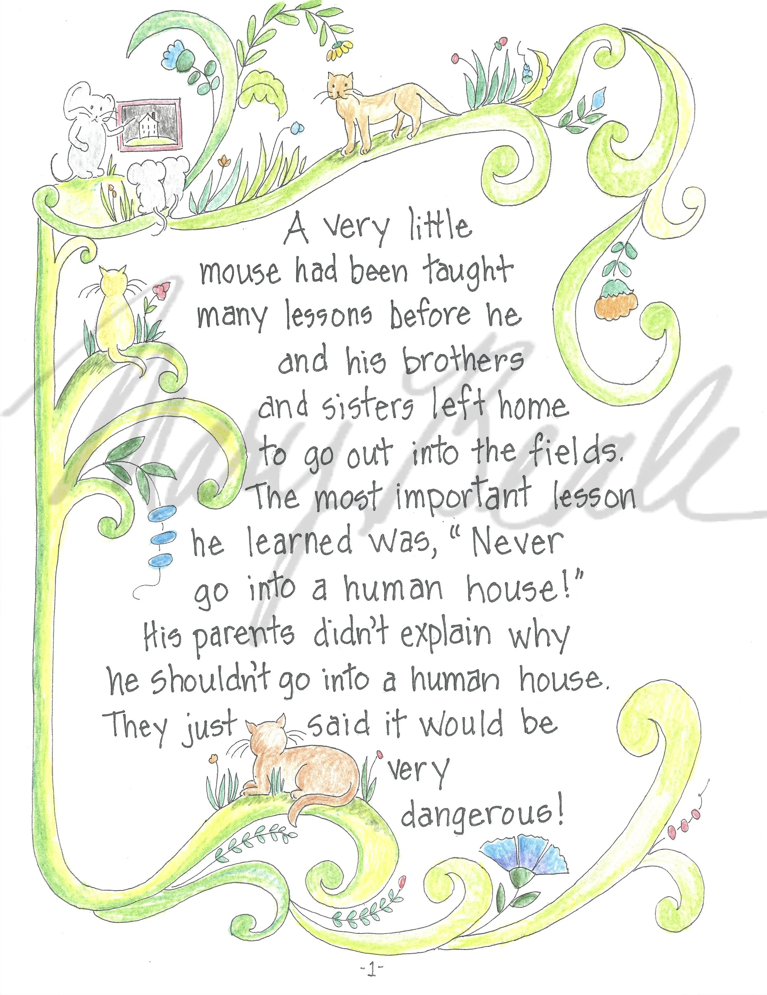 The Mouse House — Mary Beale
