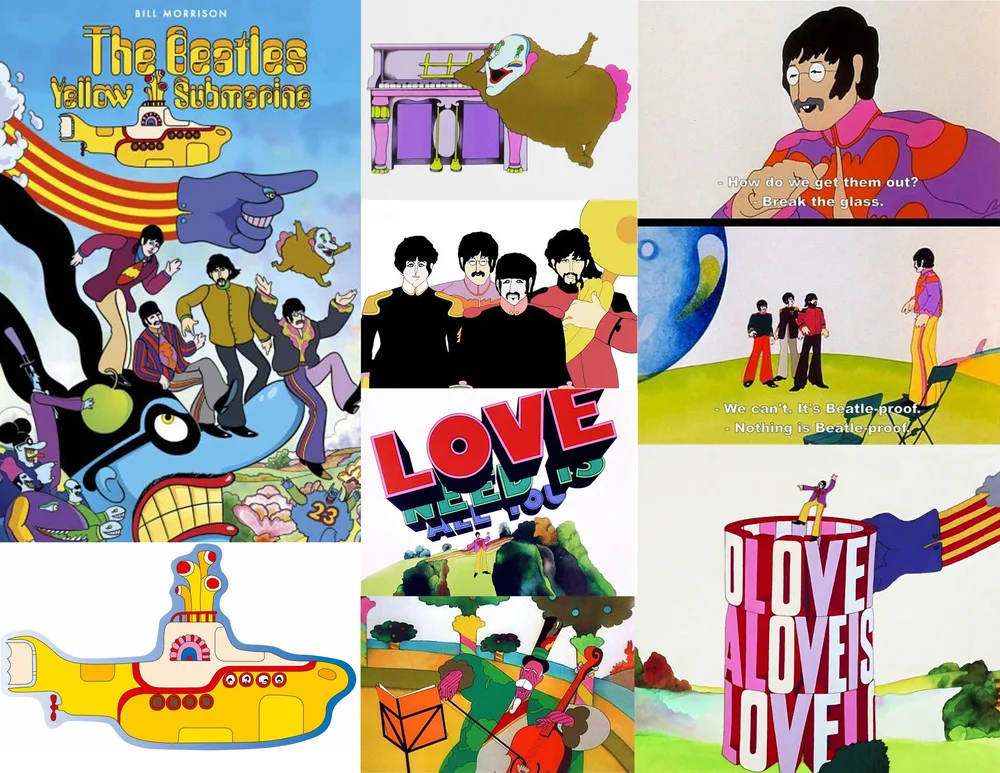 Beatles Pepperland Flowers