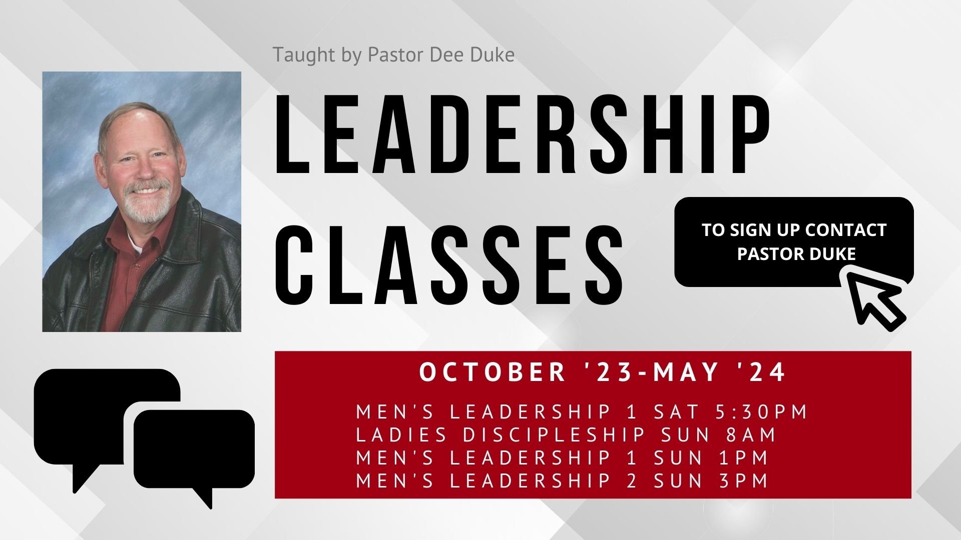 Leadership Classes — Jefferson Baptist Church | Jefferson, OR