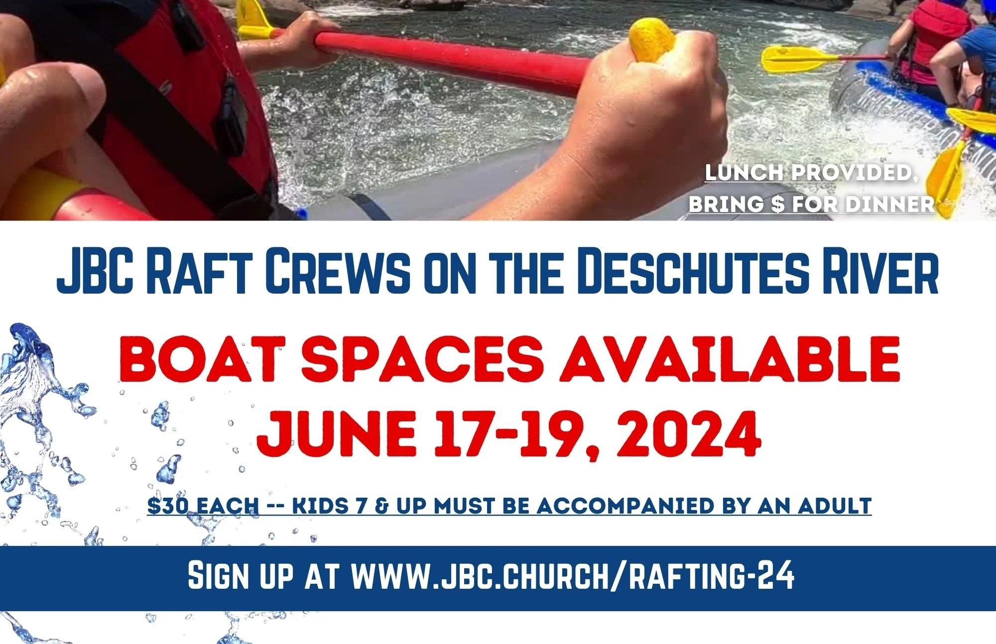 Rafting - Jun 17-19 — Jefferson Baptist Church | Jefferson, OR