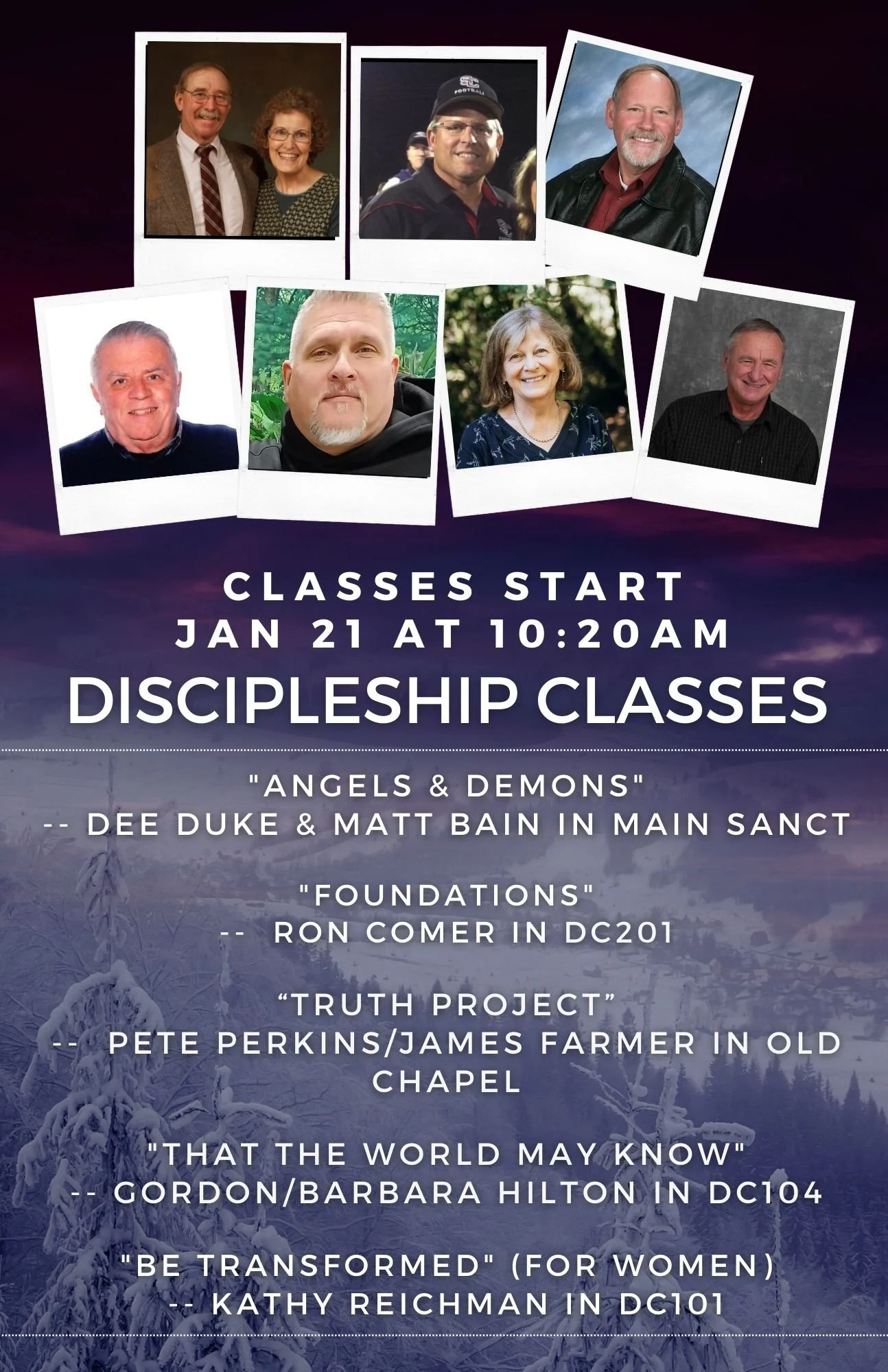 Discipleship Classes — Jefferson Baptist Church | Jefferson, OR