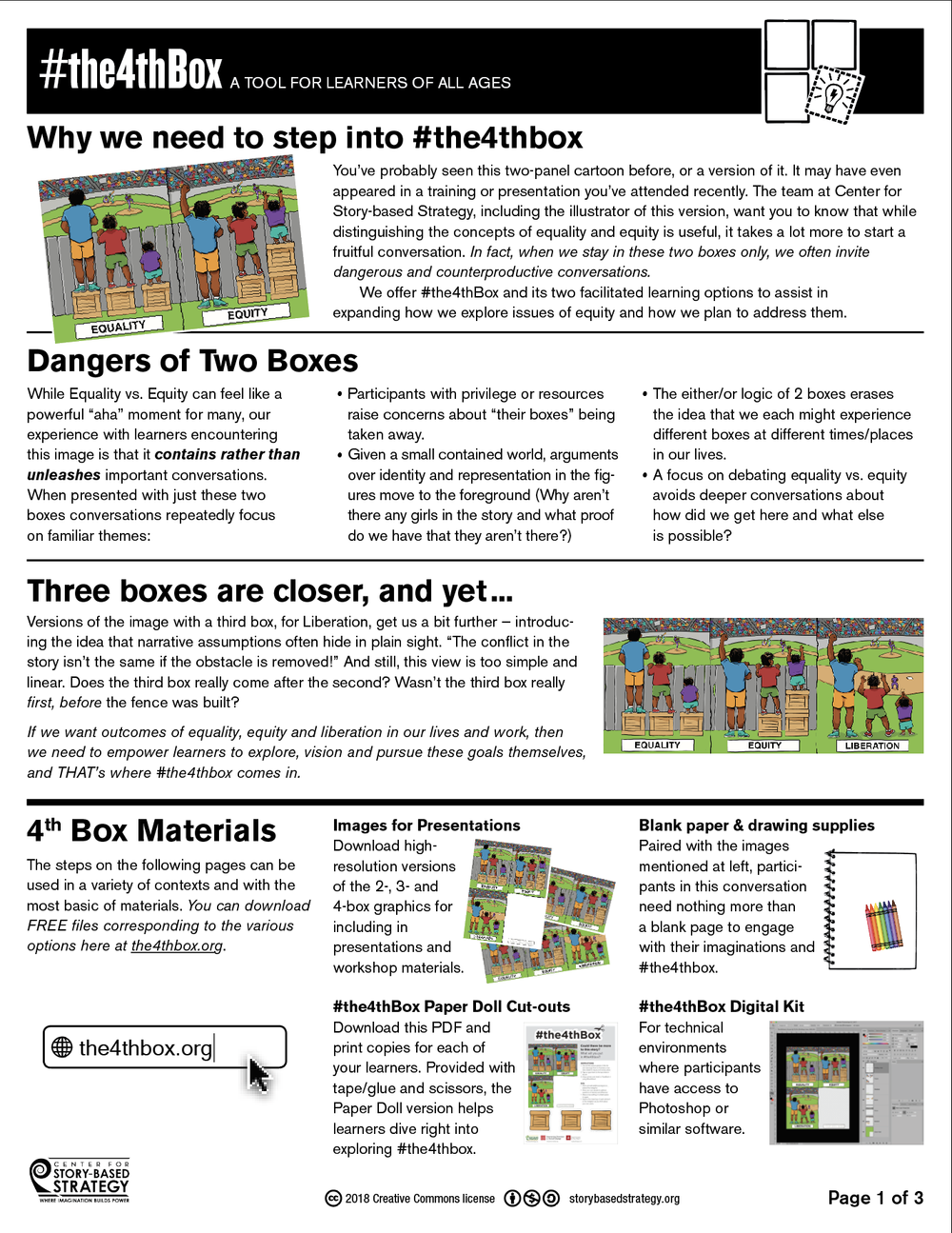 #the4thBox — Center for Story-based Strategy