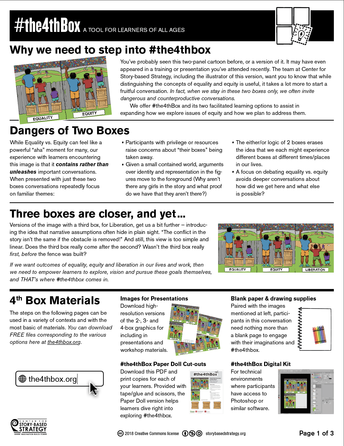 #the4thBox — Center for Story-based Strategy