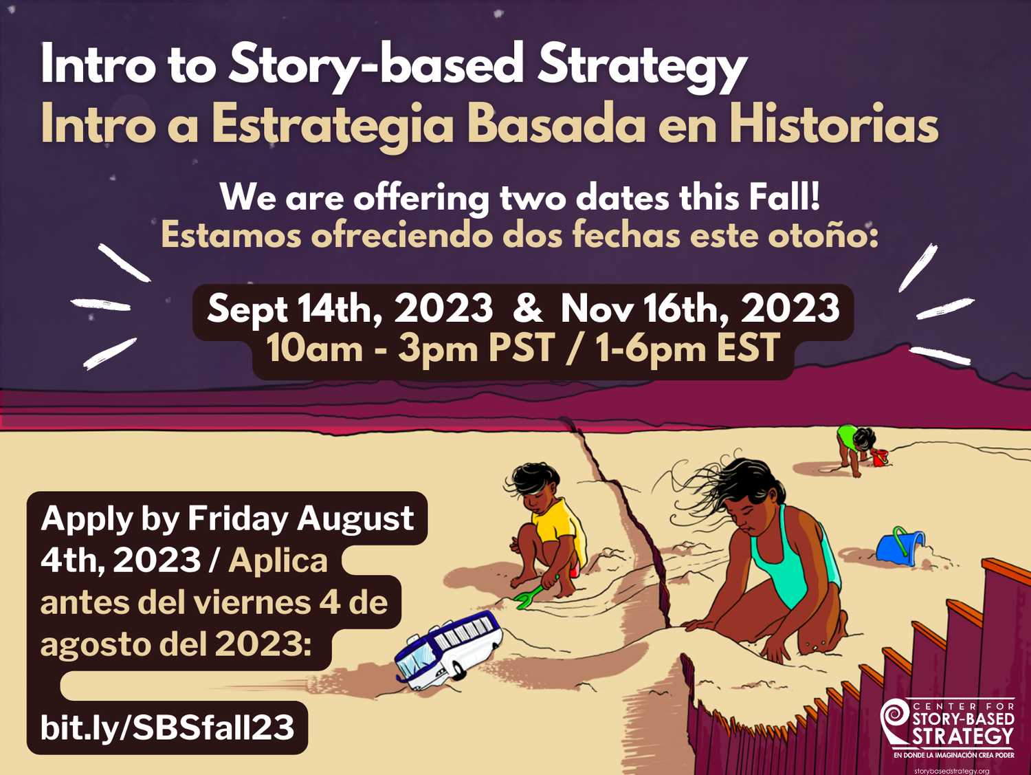 Trainings & Events — Center for Story-based Strategy