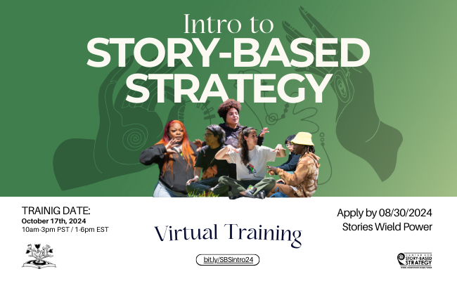 Intro to Story-based Strategy: Virtual Training — Center for Story ...