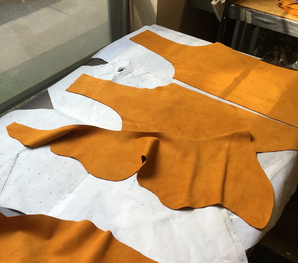 Custom Dress: The Suede Dress — Tallgrass Tailor | Tailoring ...