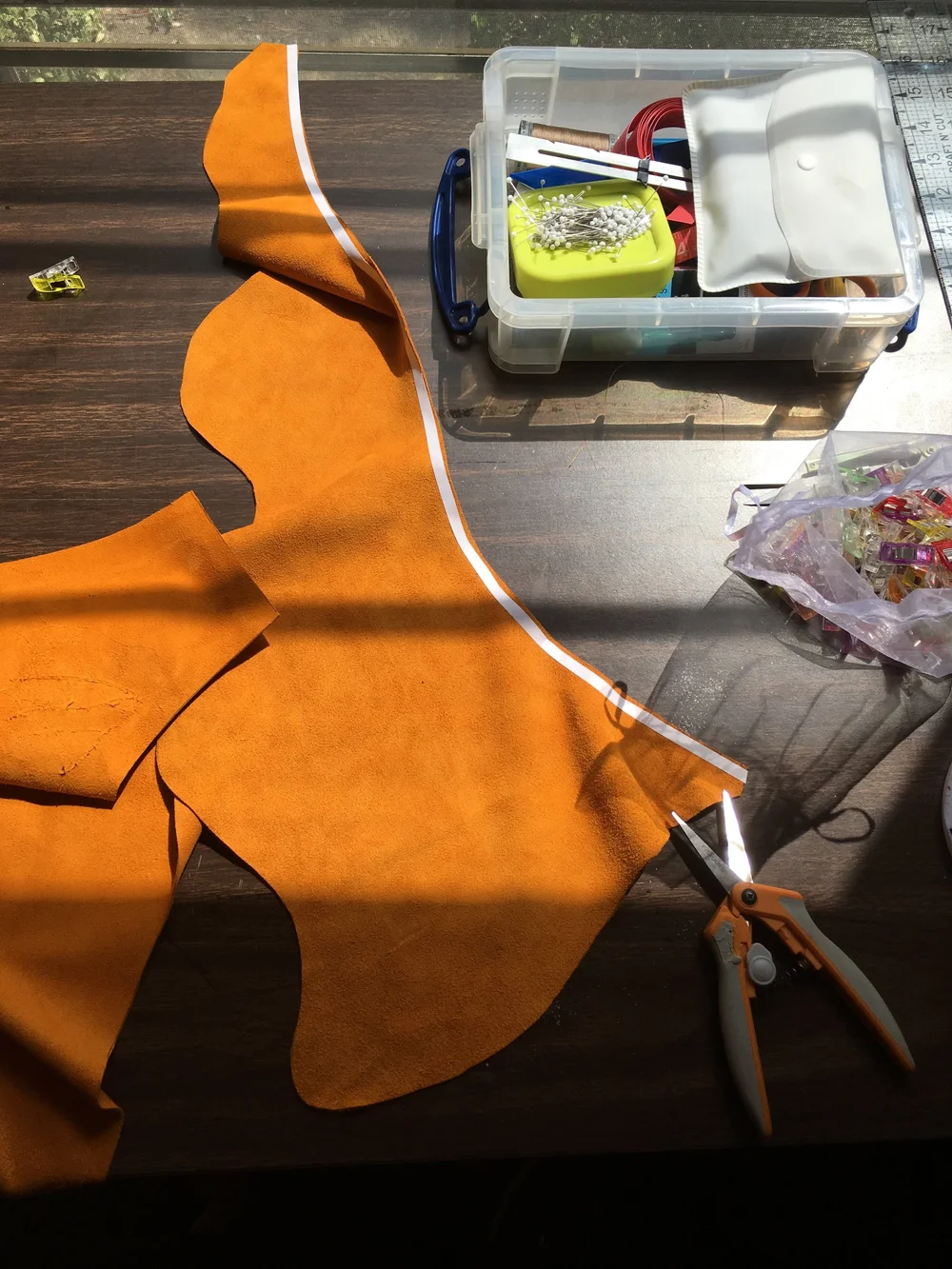 Custom Dress: The Suede Dress — Tallgrass Tailor | Tailoring ...