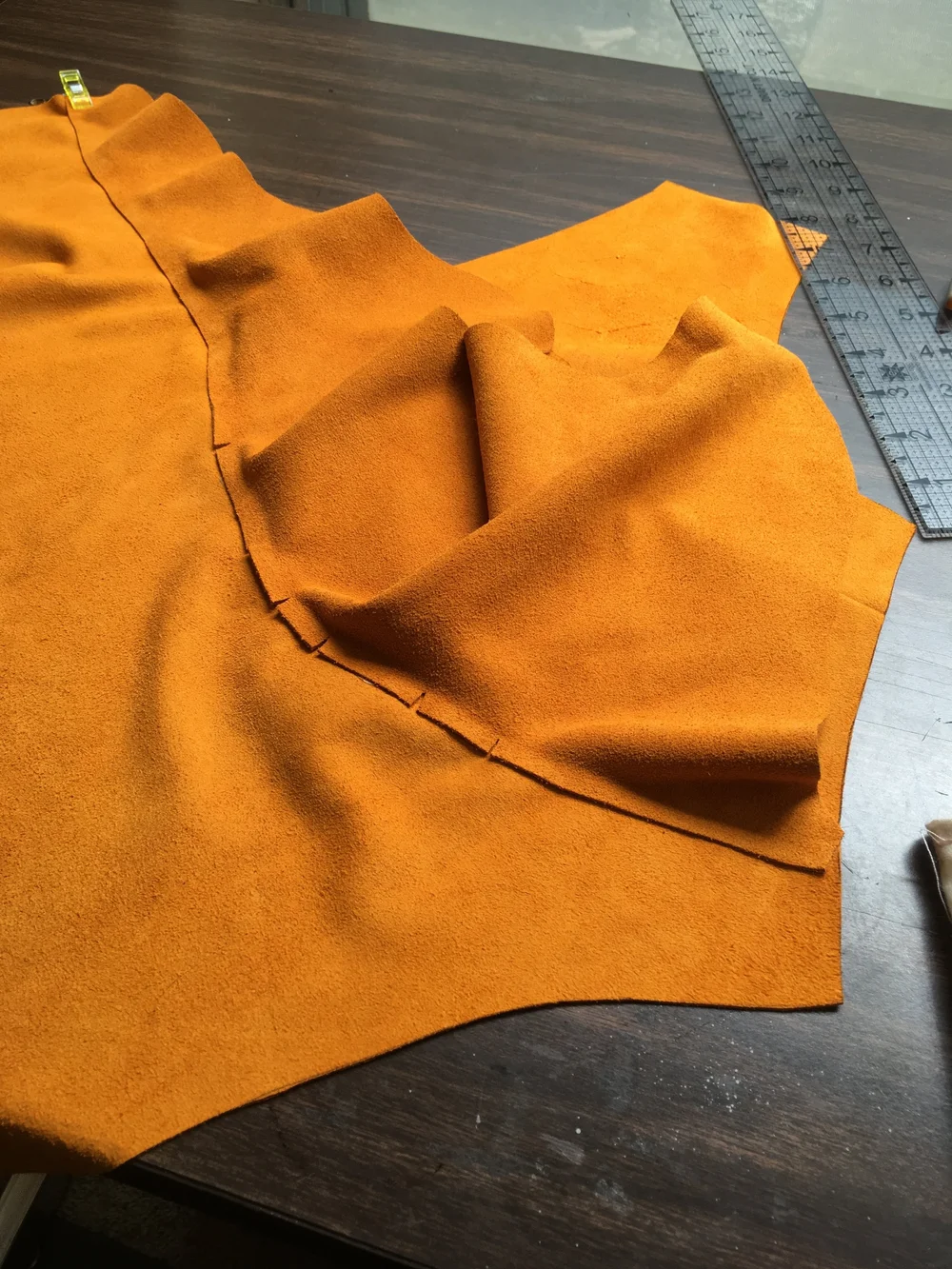 Custom Dress: The Suede Dress — Tallgrass Tailor | Tailoring ...
