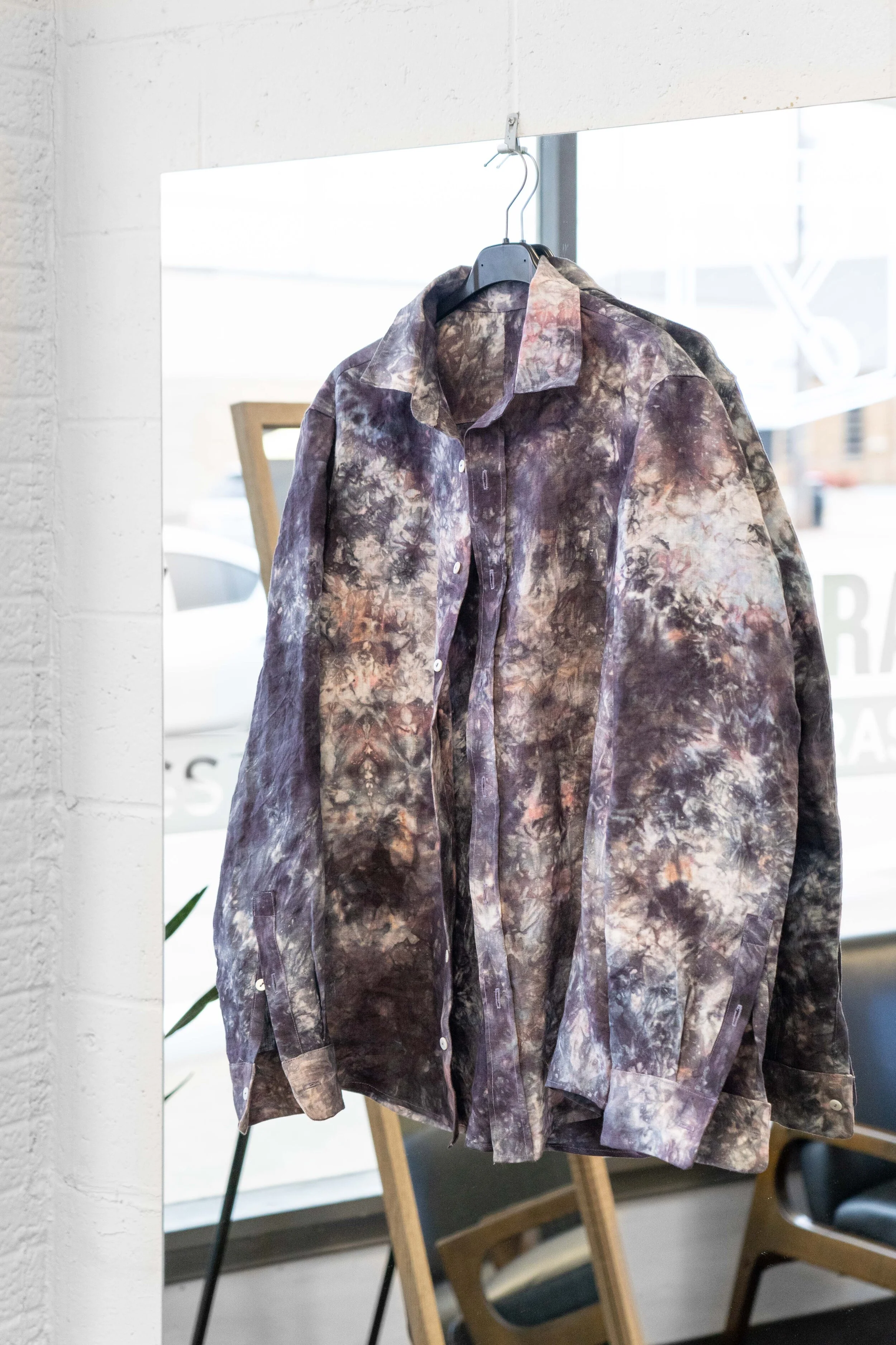Custom Project: Nebula Tie-Dye Collared Shirt — Tallgrass Tailor ...