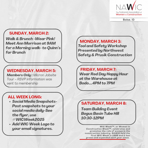 Meetings & Events — NAWIC Boise #245