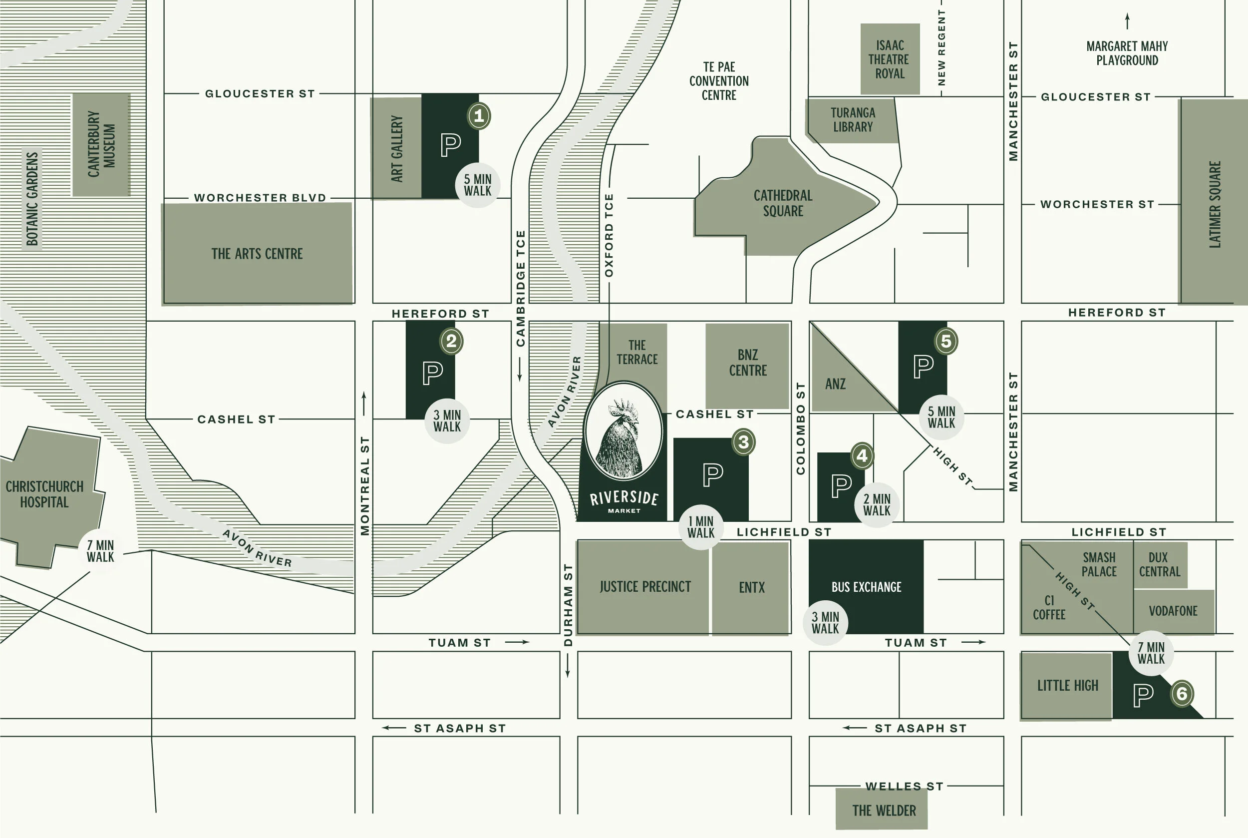 Access Map — Riverside