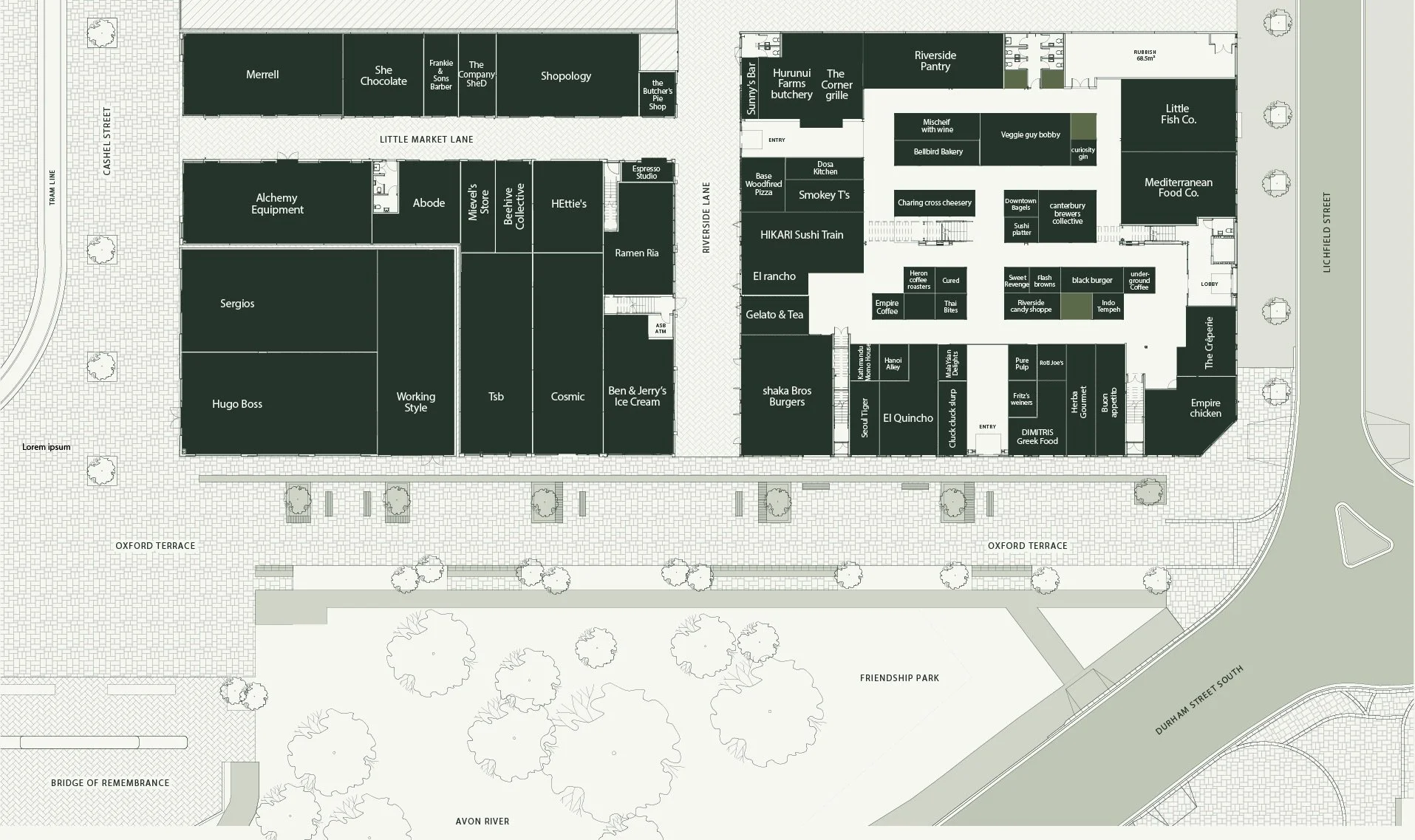 Access Map — Riverside