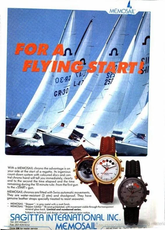 The History of the Memosail Yacht Timer — Life on the Wrist