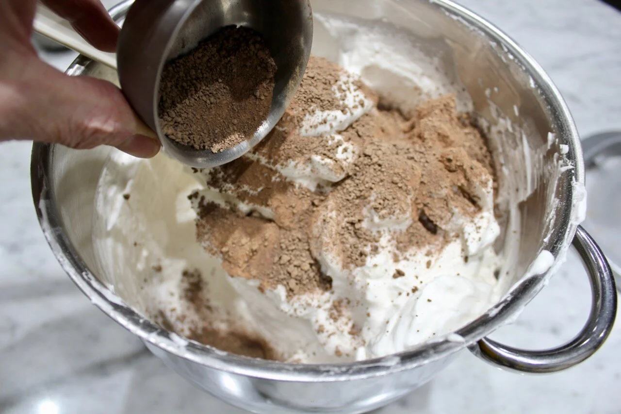 Chocolate Tweed Angel Food Cake — Real Baking with Rose