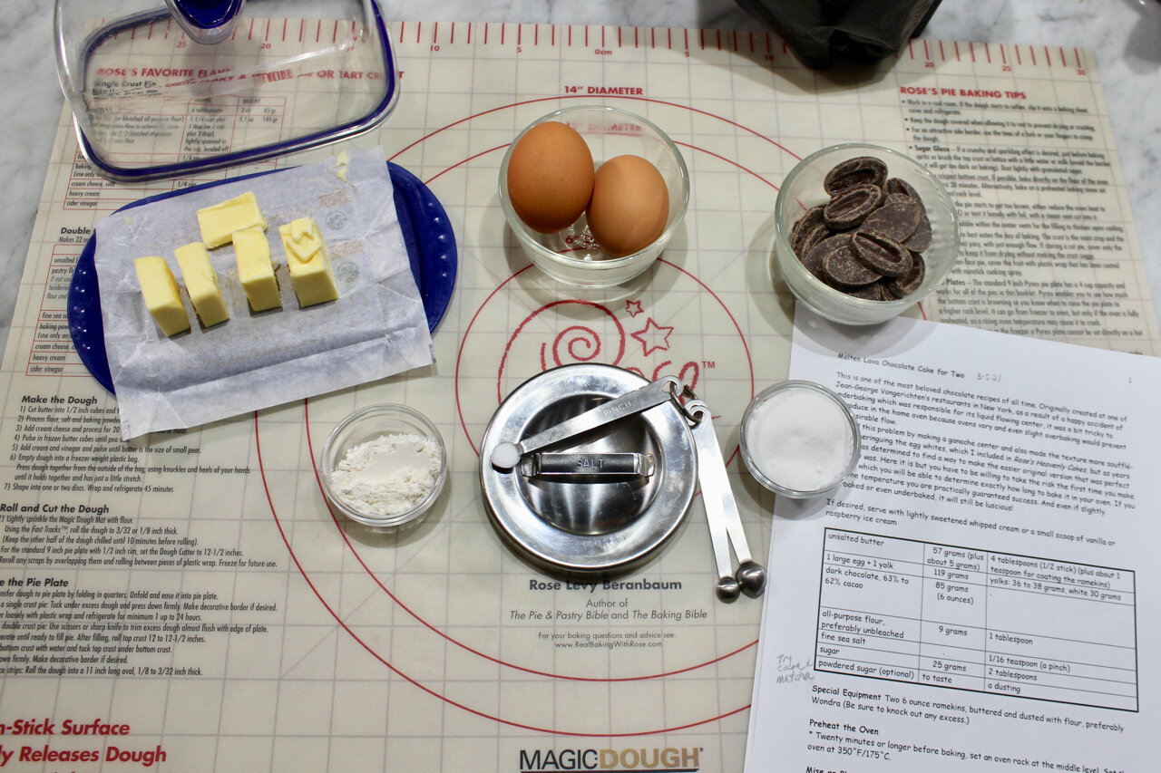 Chocolate Lava Cake Perfection Guaranteed by Temperature! — Real Baking ...