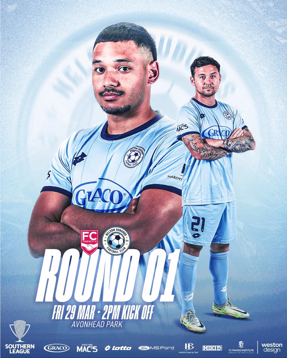 Matchday Graphics Packages for Sports Clubs | Weston Design