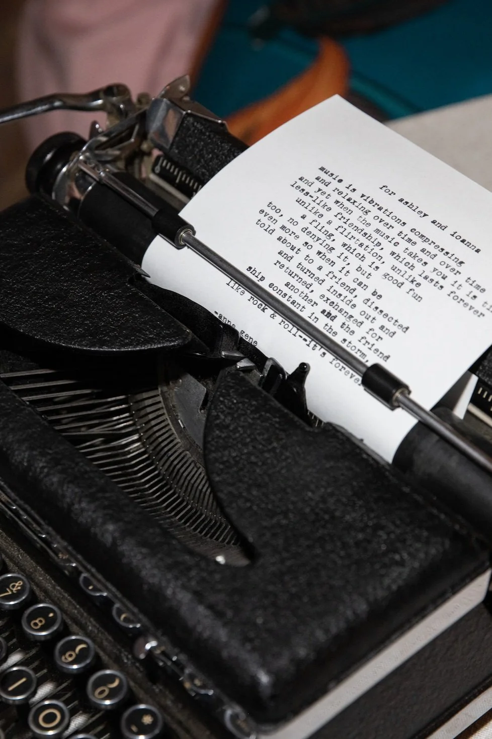 Typewriter Poetry — The Poetry Society of New York