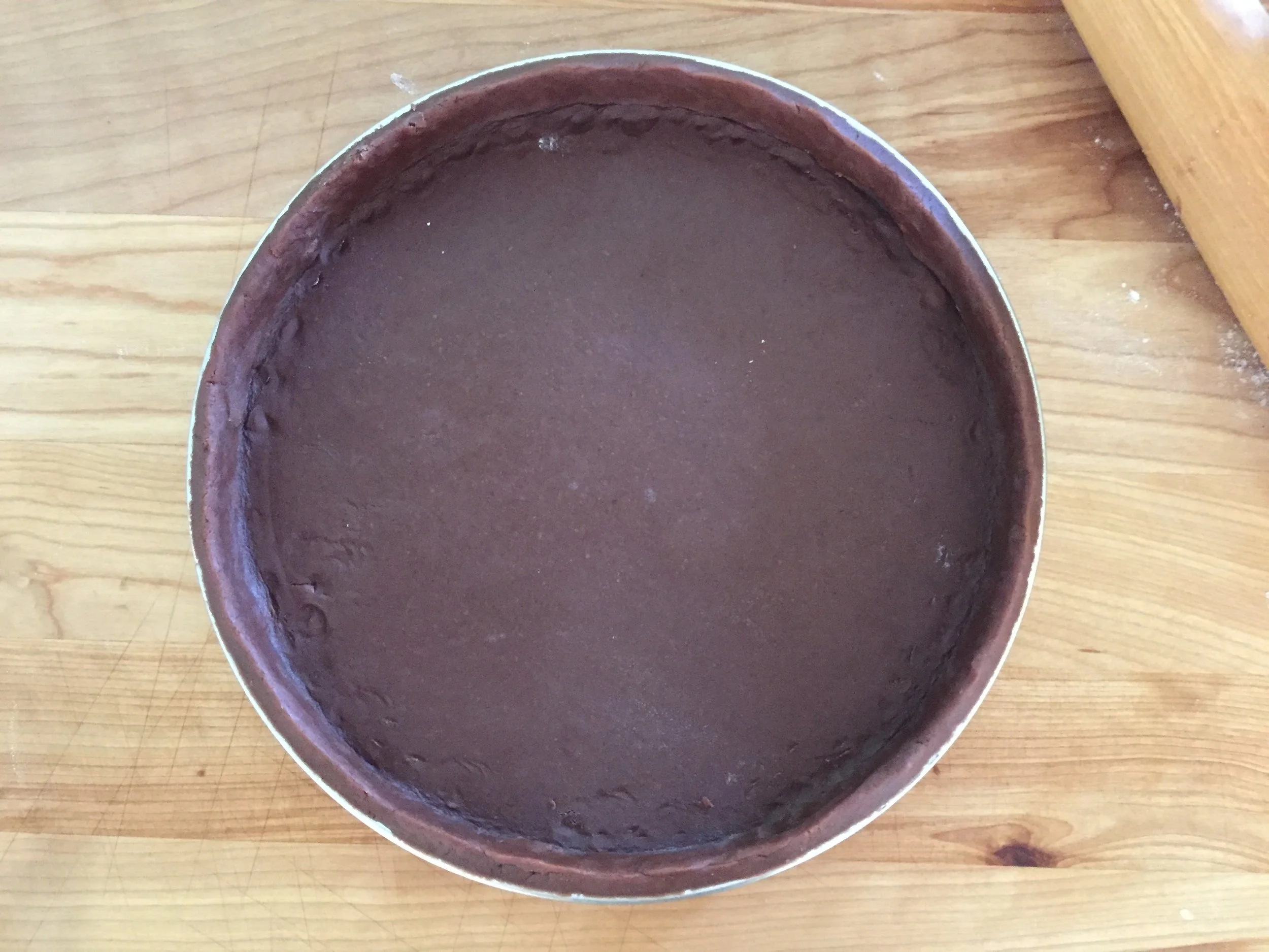 Mocha custard tart — Baking with the French Tarte