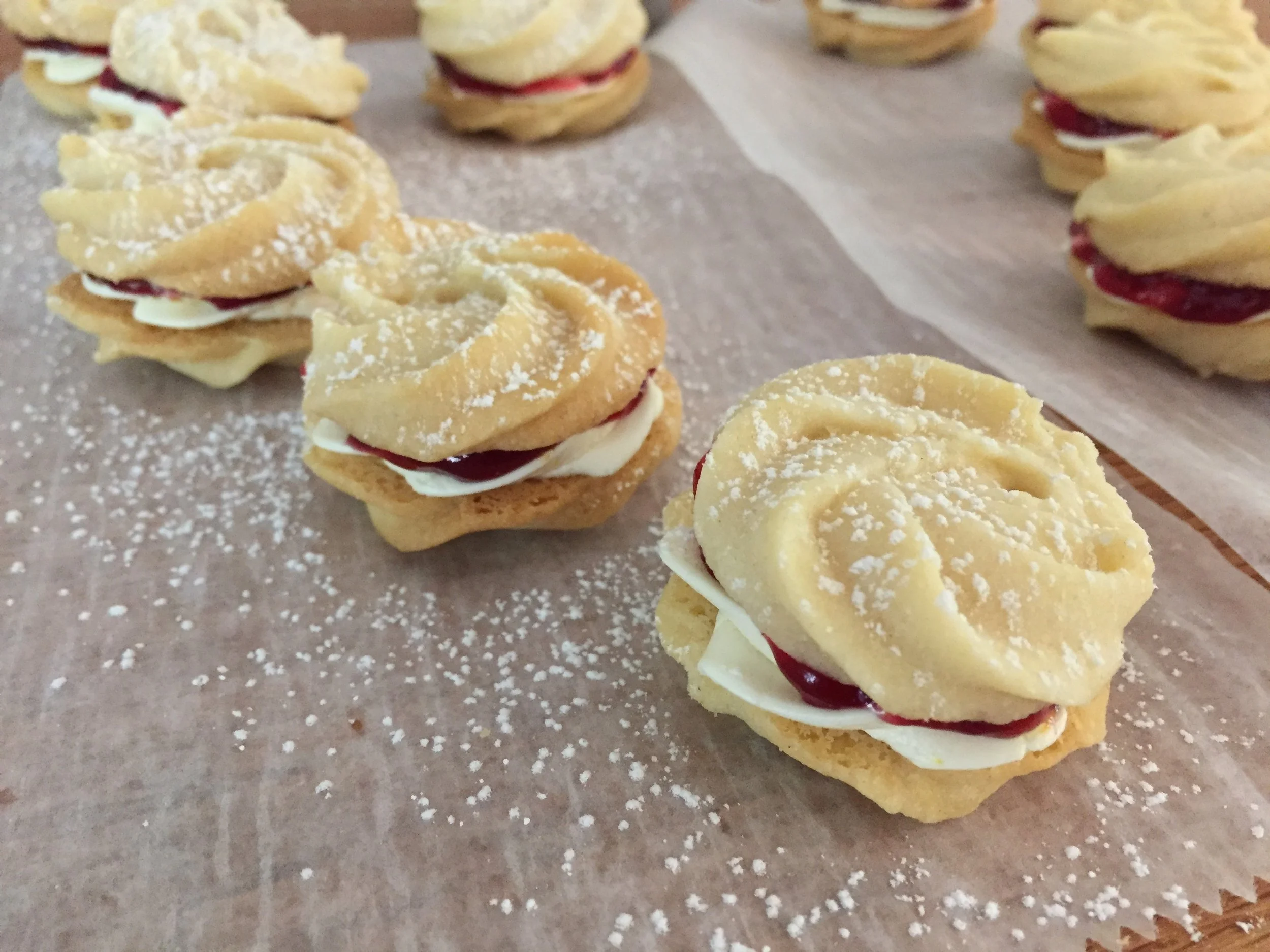 Swirly whirly Viennese butter cookies — Baking with the French Tarte