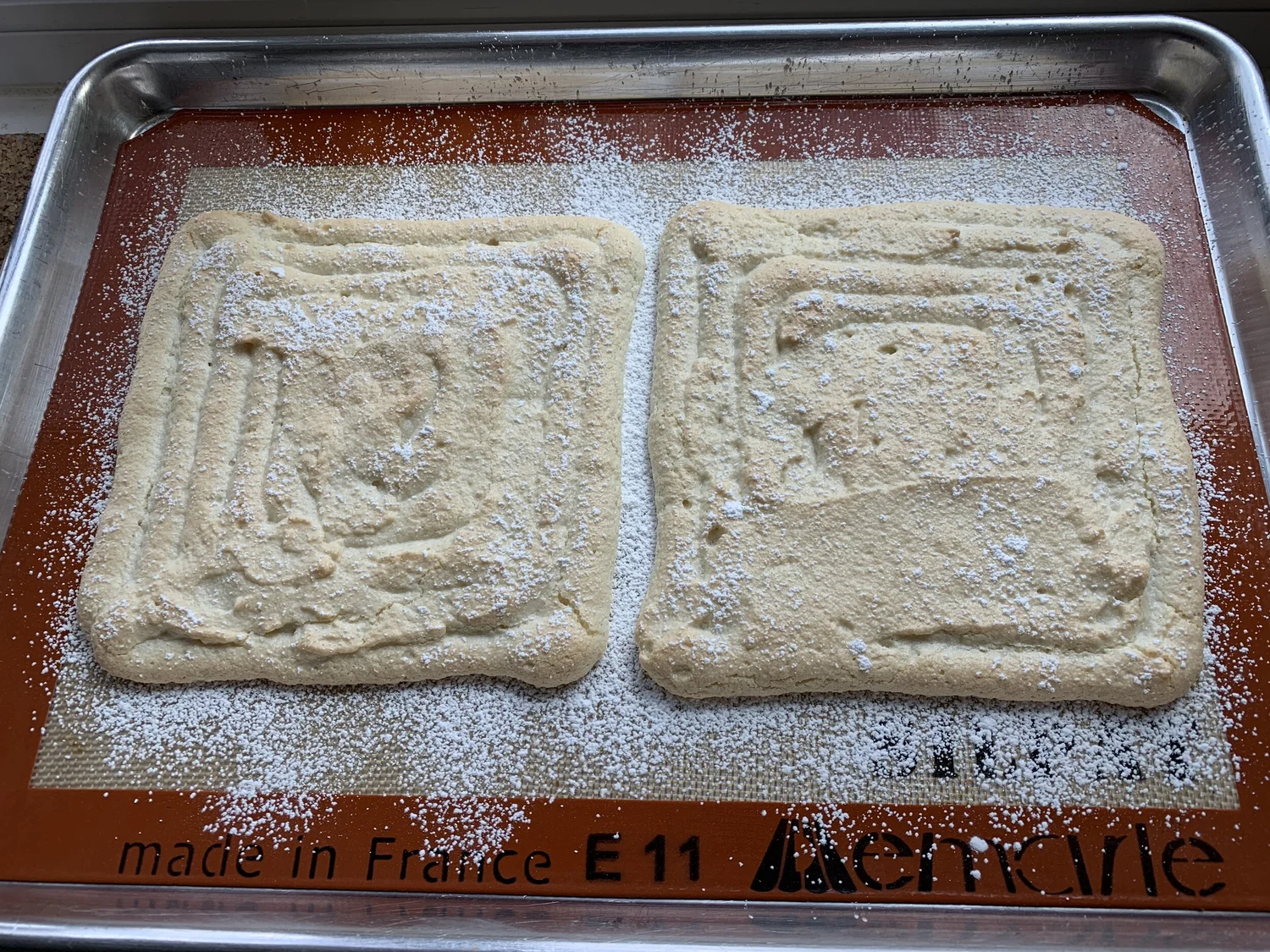 Vanilla/chocolate dacquoise — Baking with the French Tarte