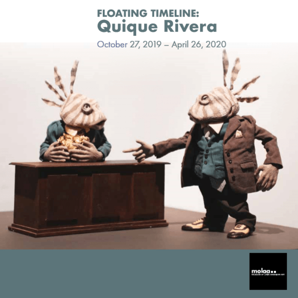 Floating Timeline: Quique Rivera - Exhibition Brochure — MOLAA | Museum ...