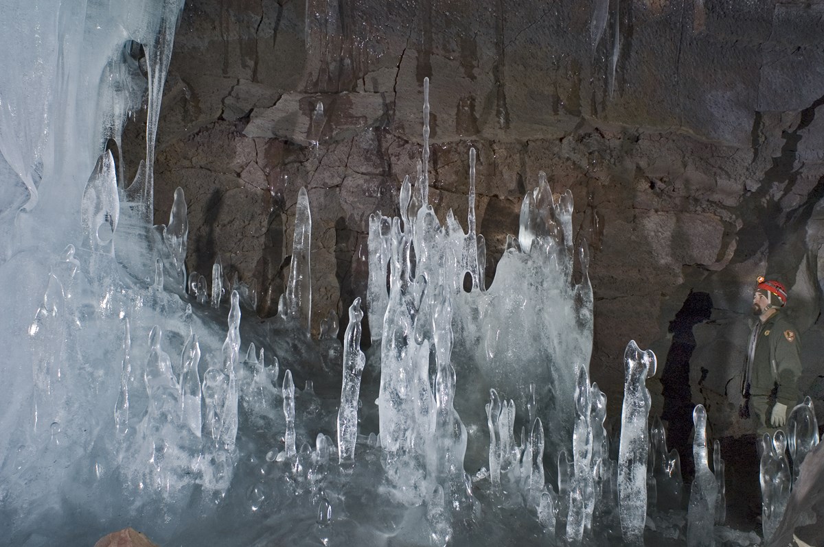 Crystal Cave Ice