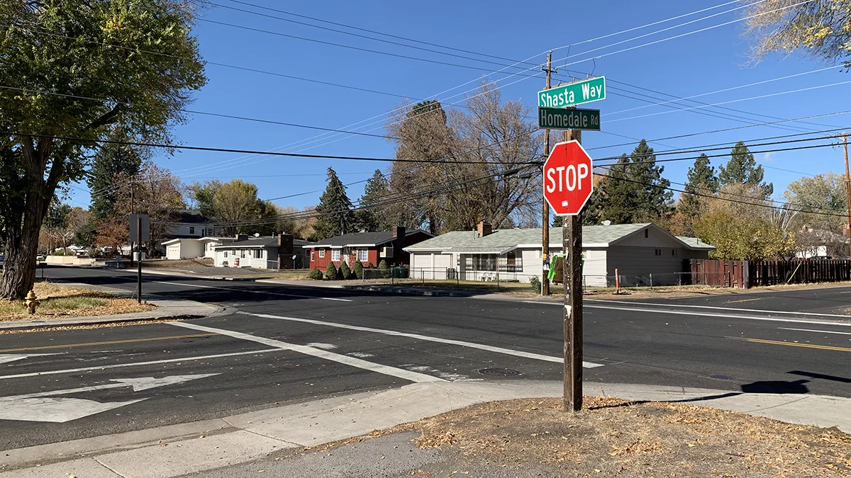 4 Way Intersection Sign