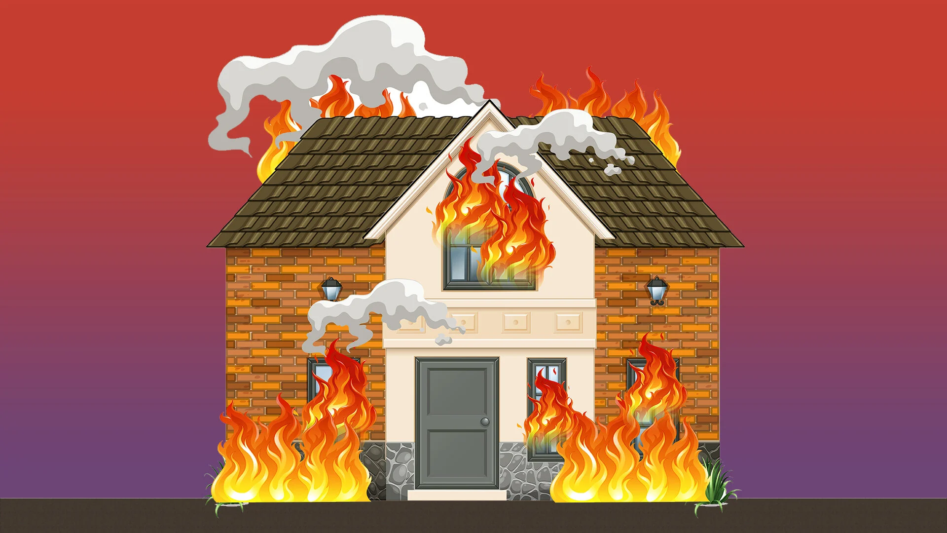 House On Fire Animation