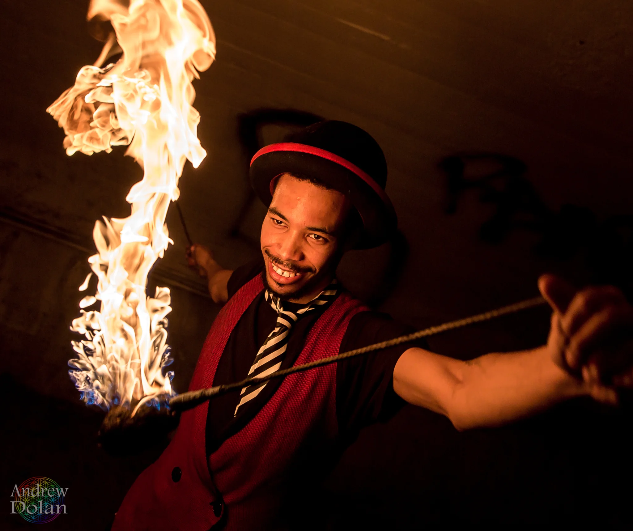 Circus Fire Breather Costume