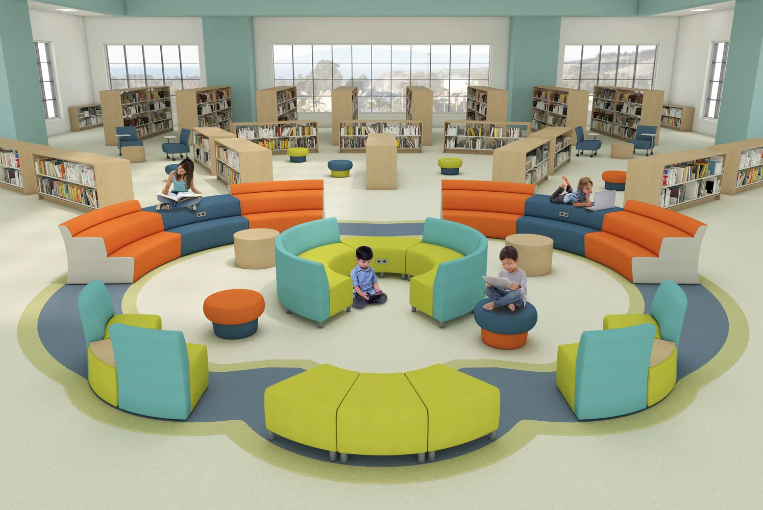 Library & Media Center — Educational Environments