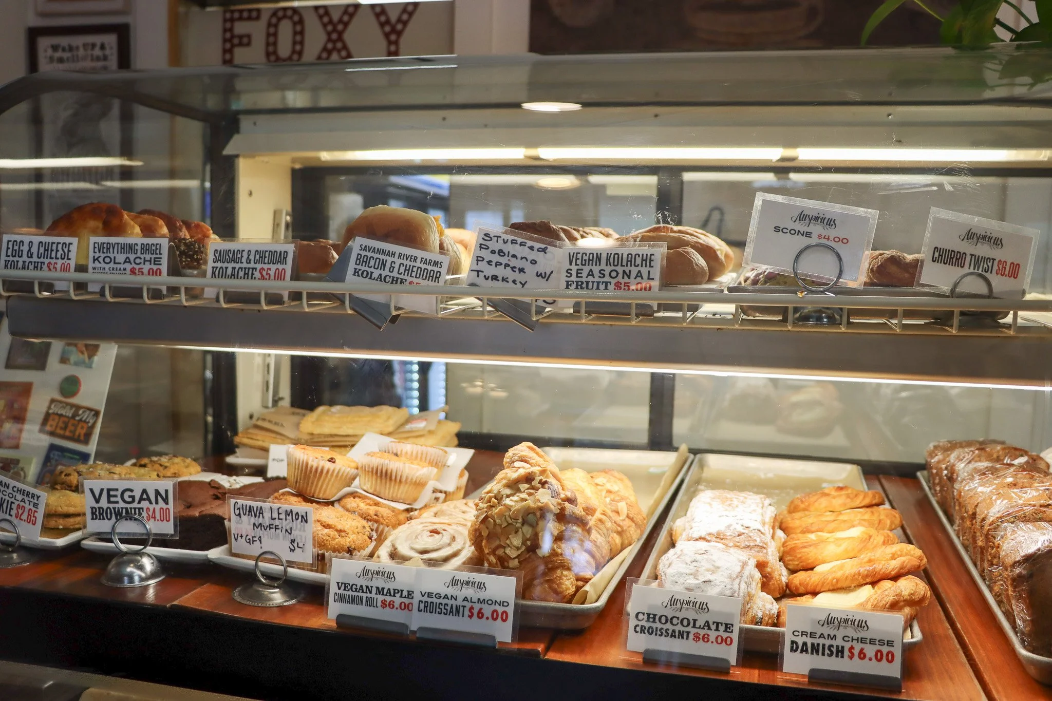 menu — Foxy Loxy Cafe