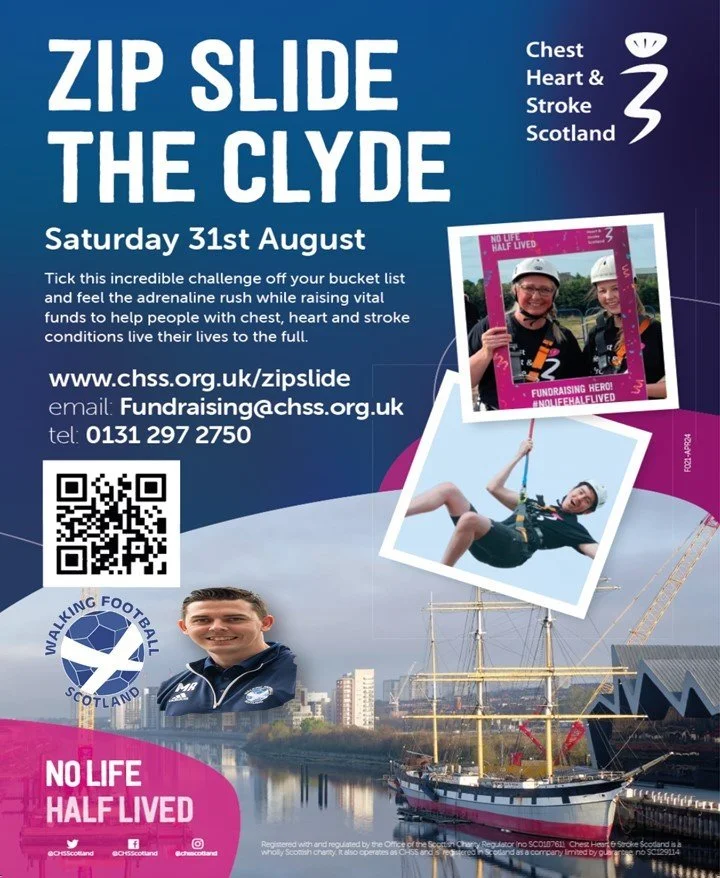 CHSS FUNDRAISING EVENT — Walking Football Scotland