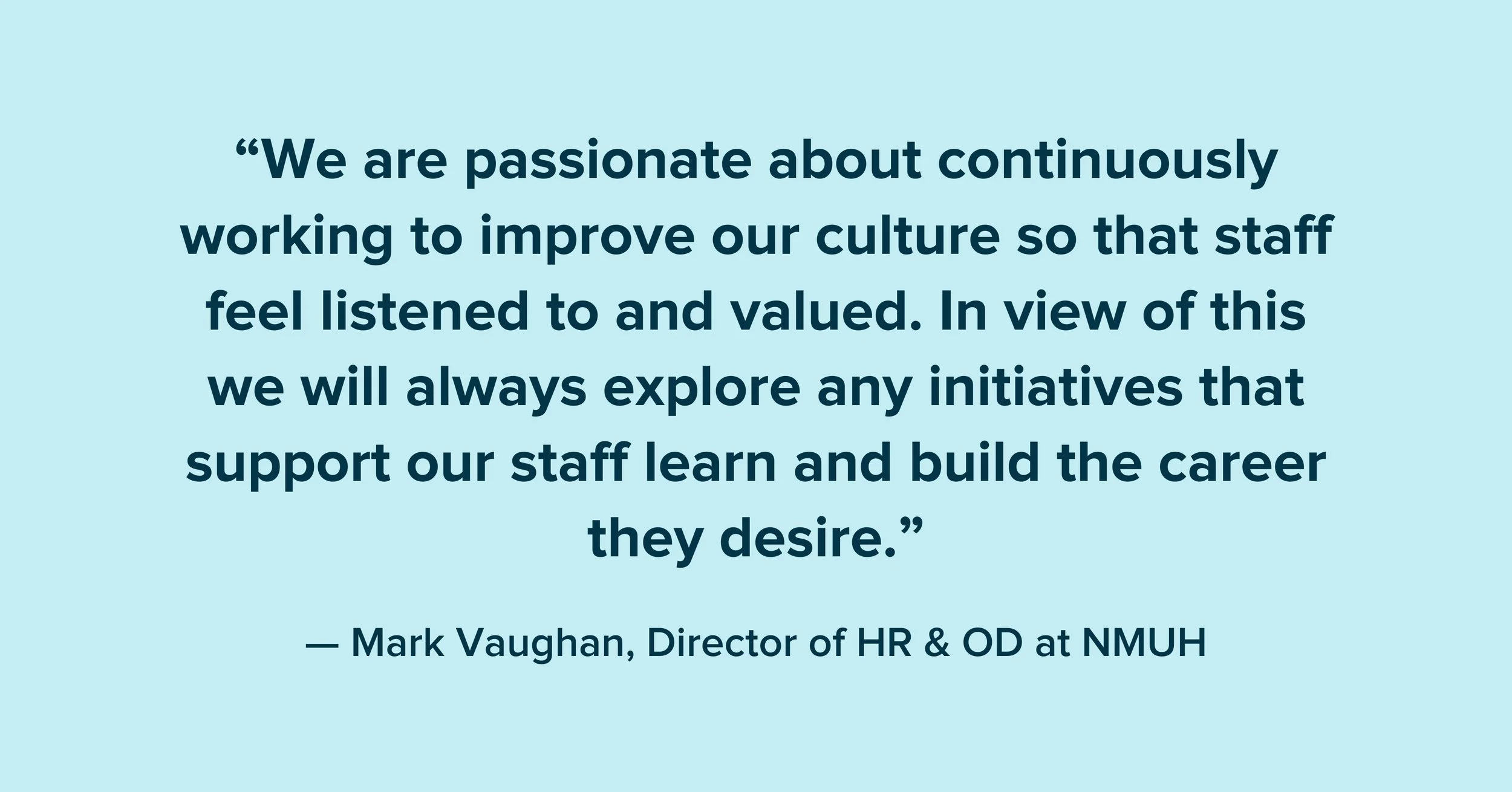 Spotlight on NMUH: Effective workforce engagement strategies in action ...