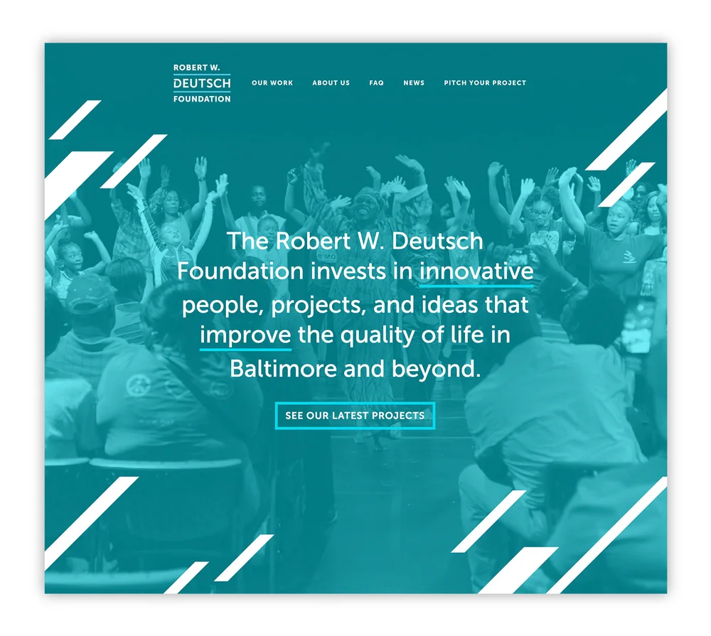 Robert W. Deutsch Foundation : Post Typography