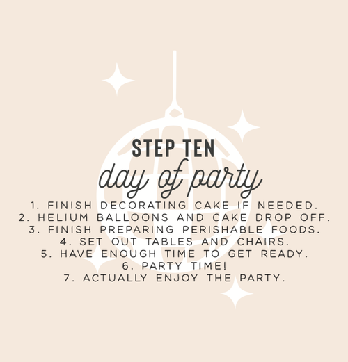 PARTY PLANNING STRATEGIES — The Ever Co