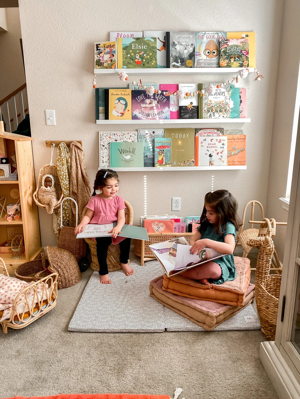 SPRING AND EASTER BOOK WALL + EASTER BASKET FAVORITES — The Ever Co