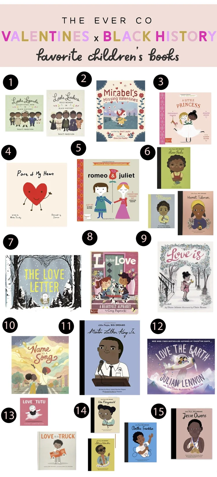 VALENTINES + BLACK HISTORY MONTH BOOKS 2021 — The Ever Co